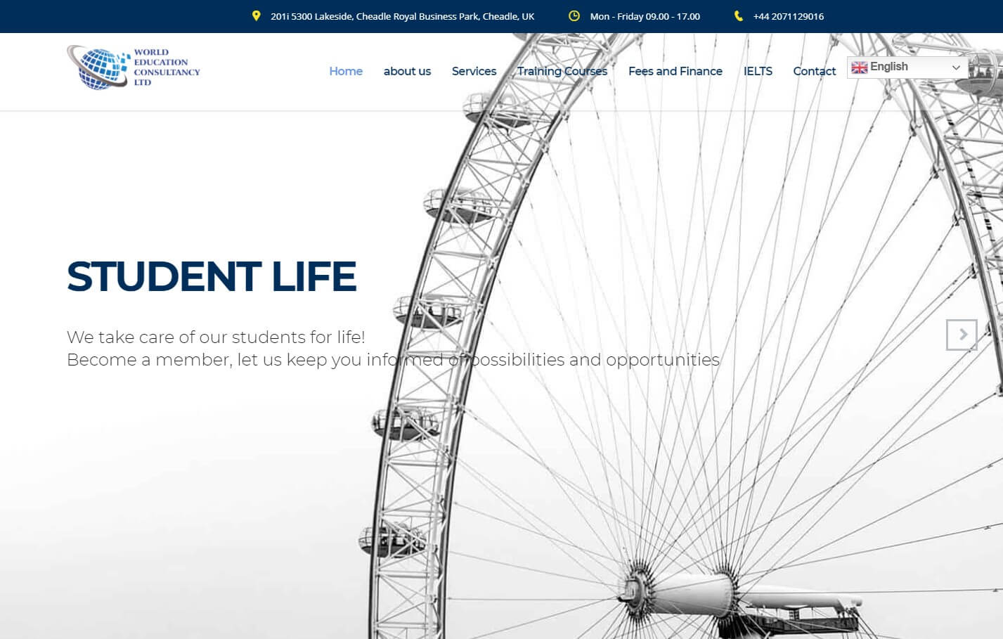 Our Customer - World Education Consultancy